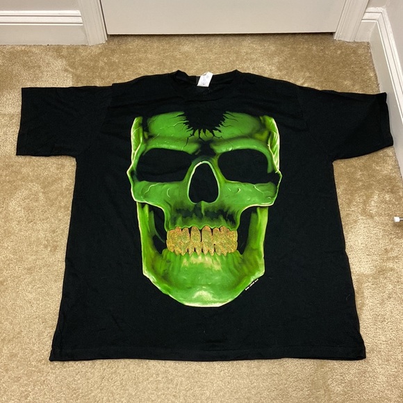 Liquid Blue | Shirts | Vintage Liquid Blue Glow Skull Shirt | Poshmark